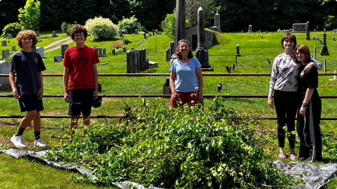 Grounds Clean-up Day 2024 | Christ Church Society, Guilford, VT